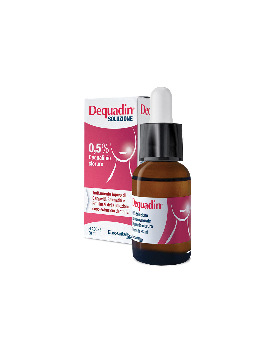 Disinfettanti Dequadin soluz mucosa orale 28 ml 0,5% | Granfarma
