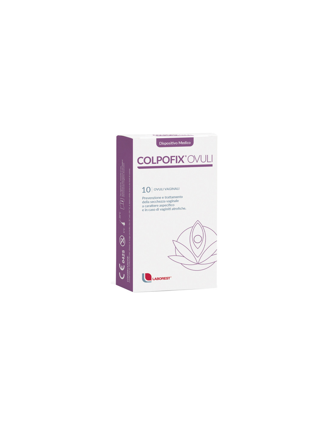 Prodotti contro la secchezza vaginale Colpofix ovuli 10 pezzi | Granfarma