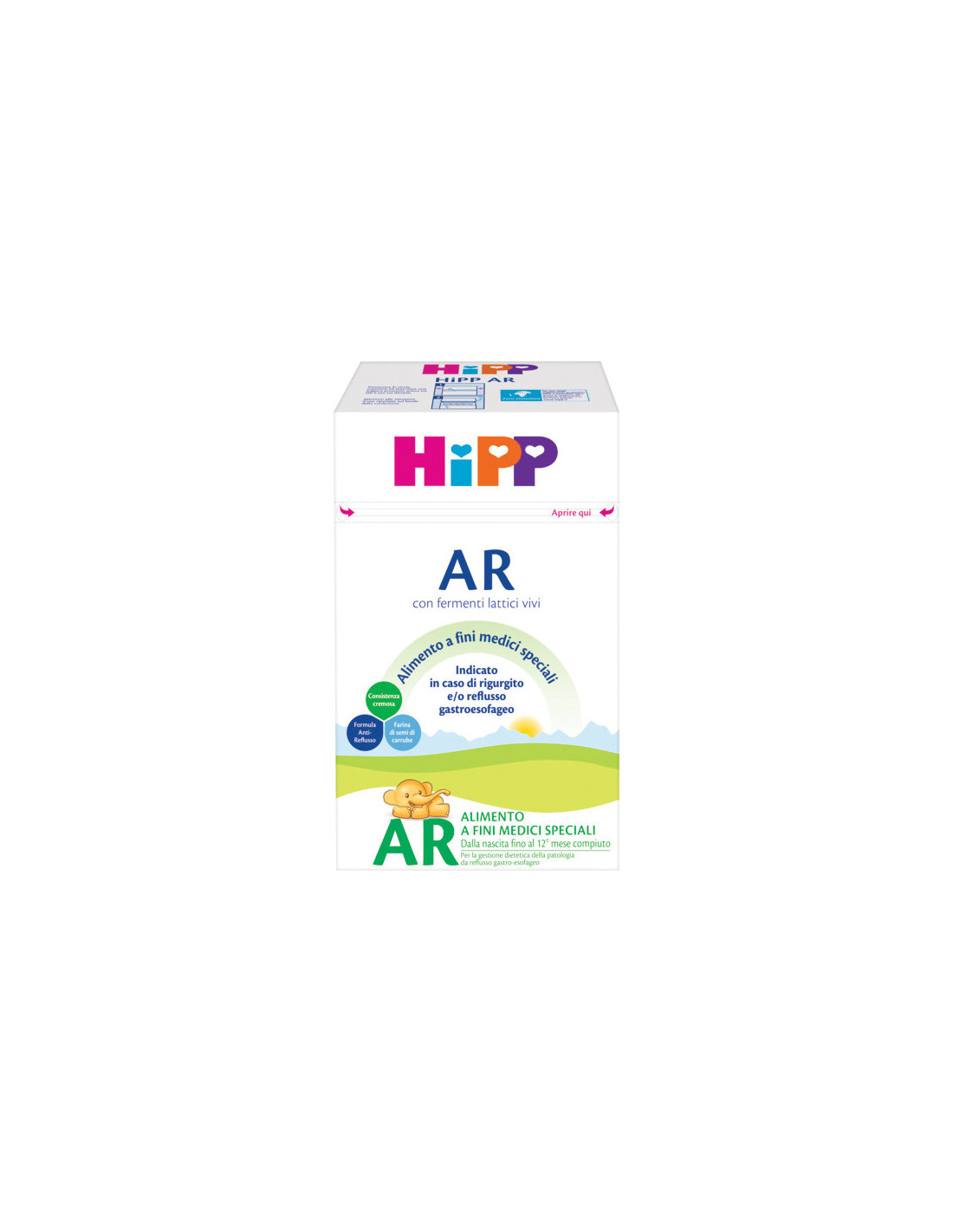 Latte neonati Hipp latte antireflusso con metafolina 600 g | Granfarma