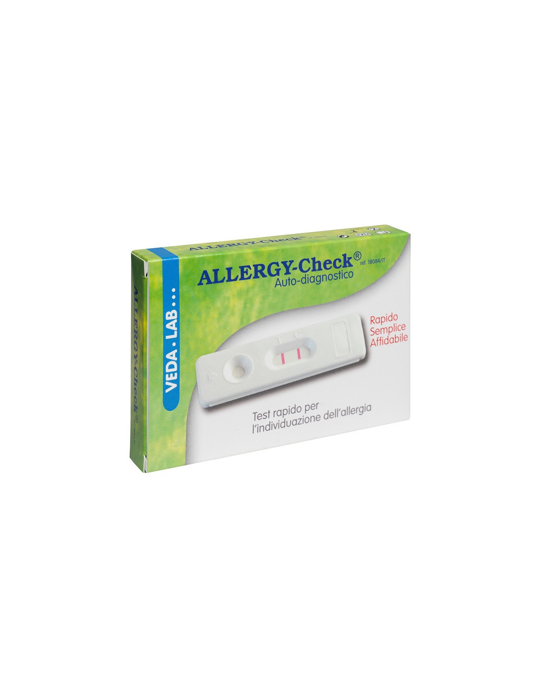 Test autodiagnostici Allergy check-1 test 1 pezzo | Granfarma