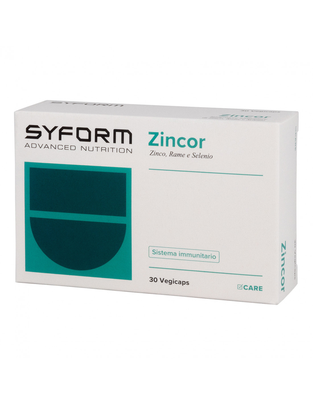 Energia e ricarica integratori Zincor 30 capsule | Granfarma