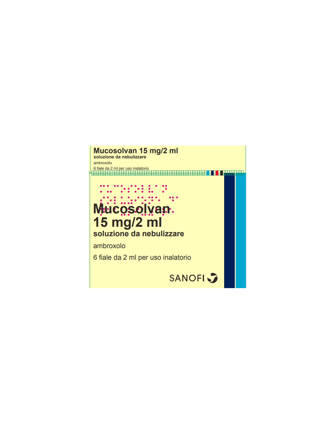 Tosse grassa rimedi Mucosolvan soluz nebul 6 fiale 15 mg 2 ml | Granfarma