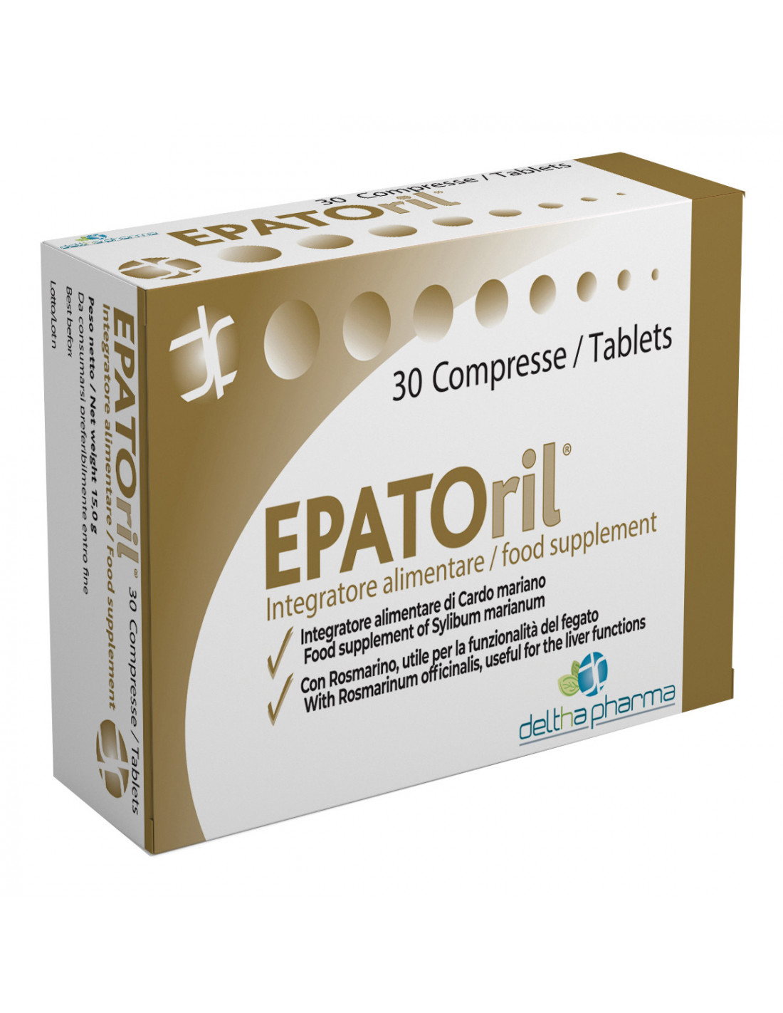 Regolarita e depurazione intestinale Epatoril 30 compresse | Granfarma