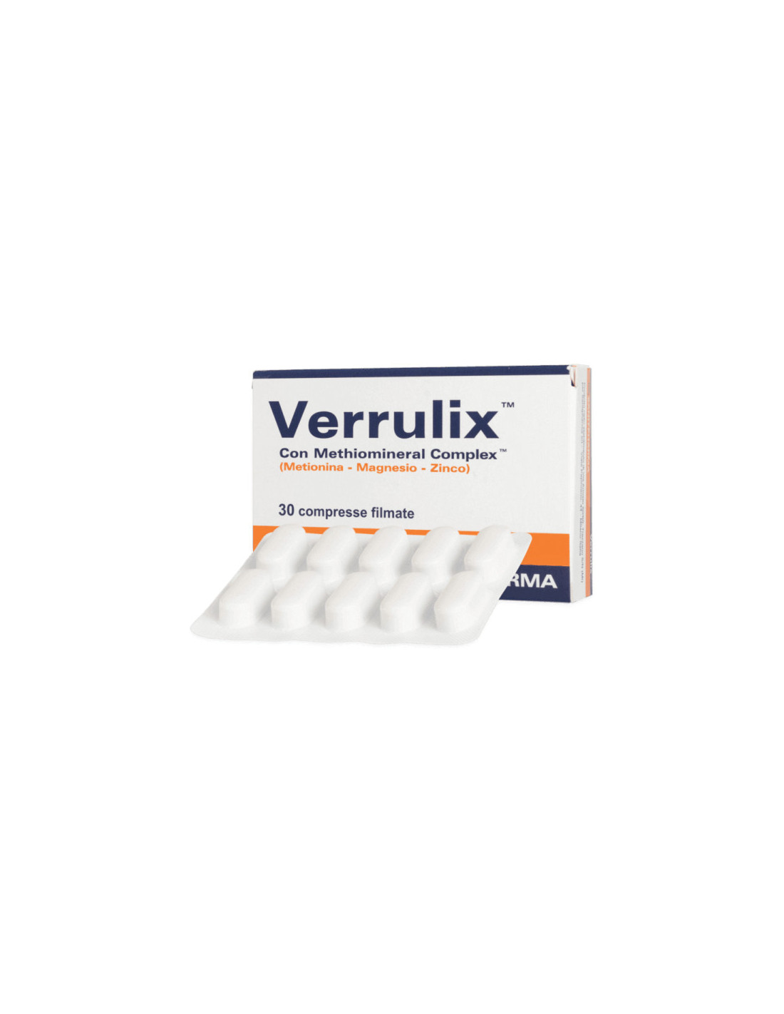Integratori pelle Verrulix 30 compresse da 703 mg | Granfarma