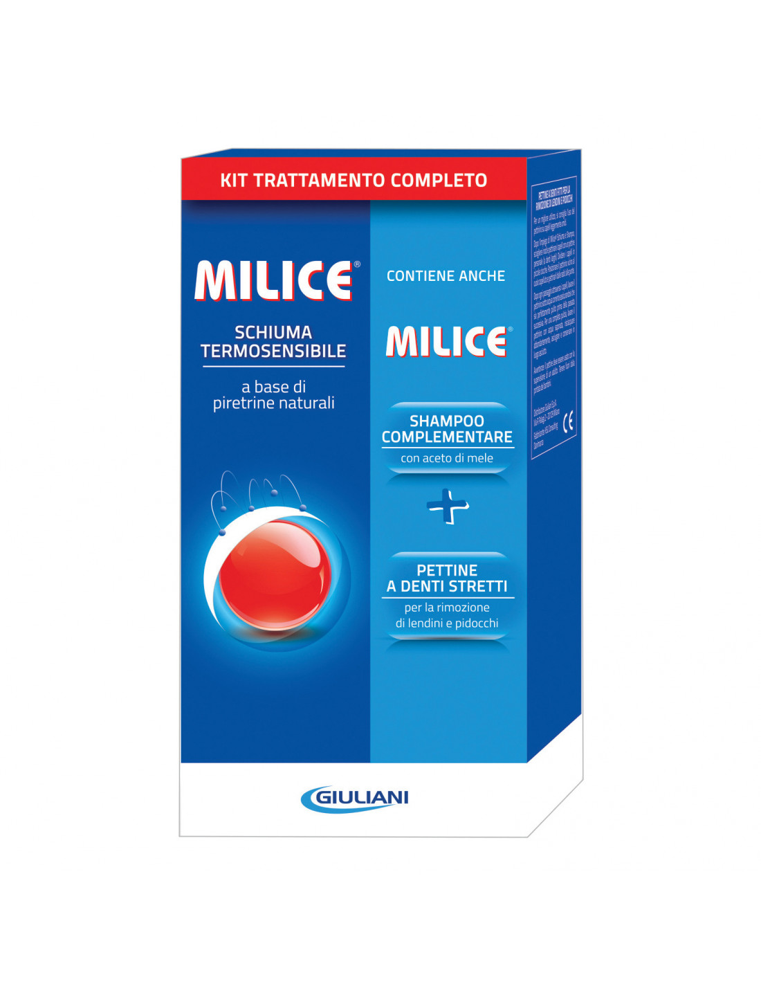 Anti-pidocchi Milice multipack schiuma + shampoo | Granfarma