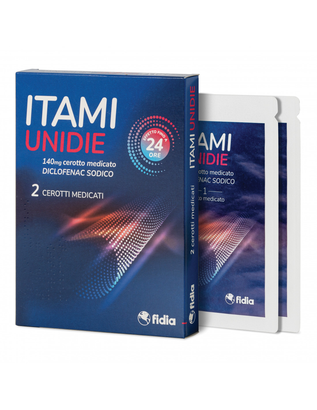 Dolori muscolari rimedi Itami unidie 2 cerotti medicati 140 mg | Granfarma