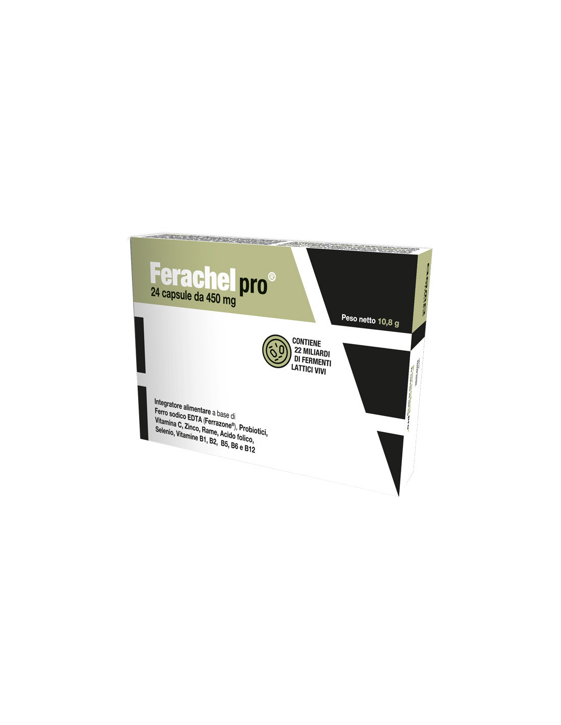 Fermenti lattici Ferachel pro 24 capsule | Granfarma