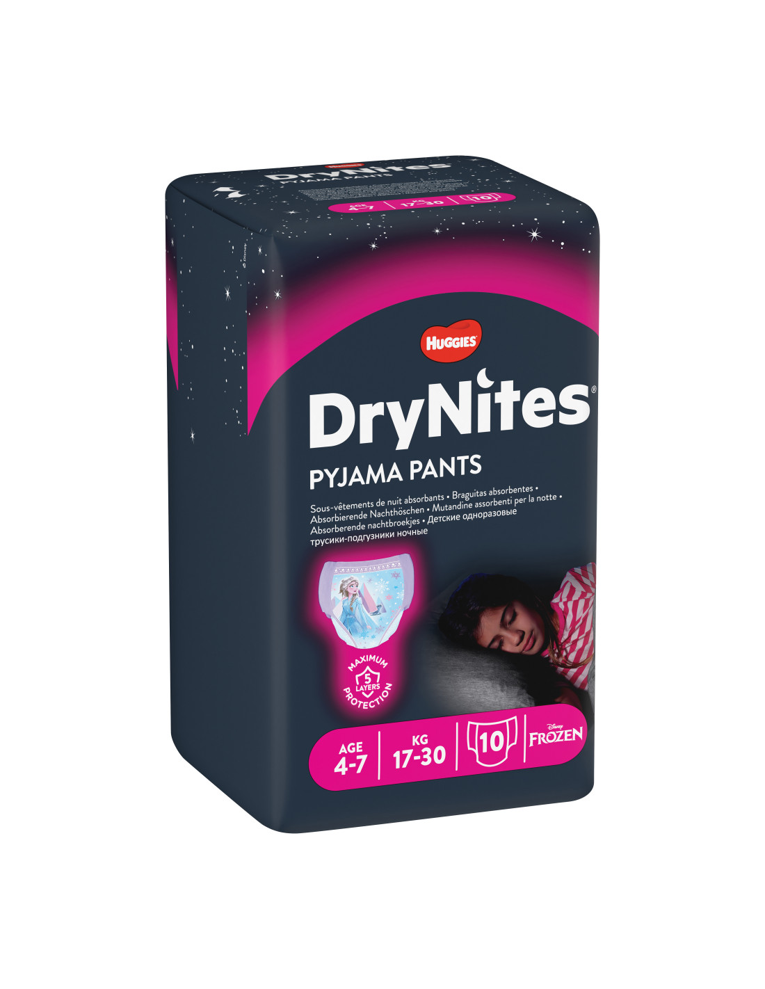 Pampers Size 9 Buy Huggies DryNites Pyjama Pants For Girl 17-30kg 4 To ...