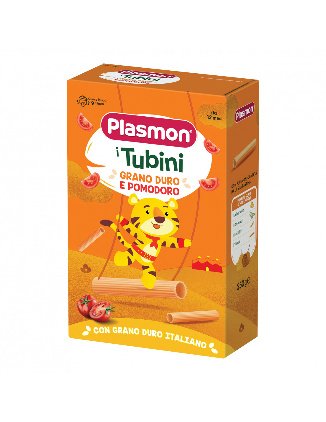 Pappa neonati Plasmon pastina tubini pomodori 250 g | Granfarma