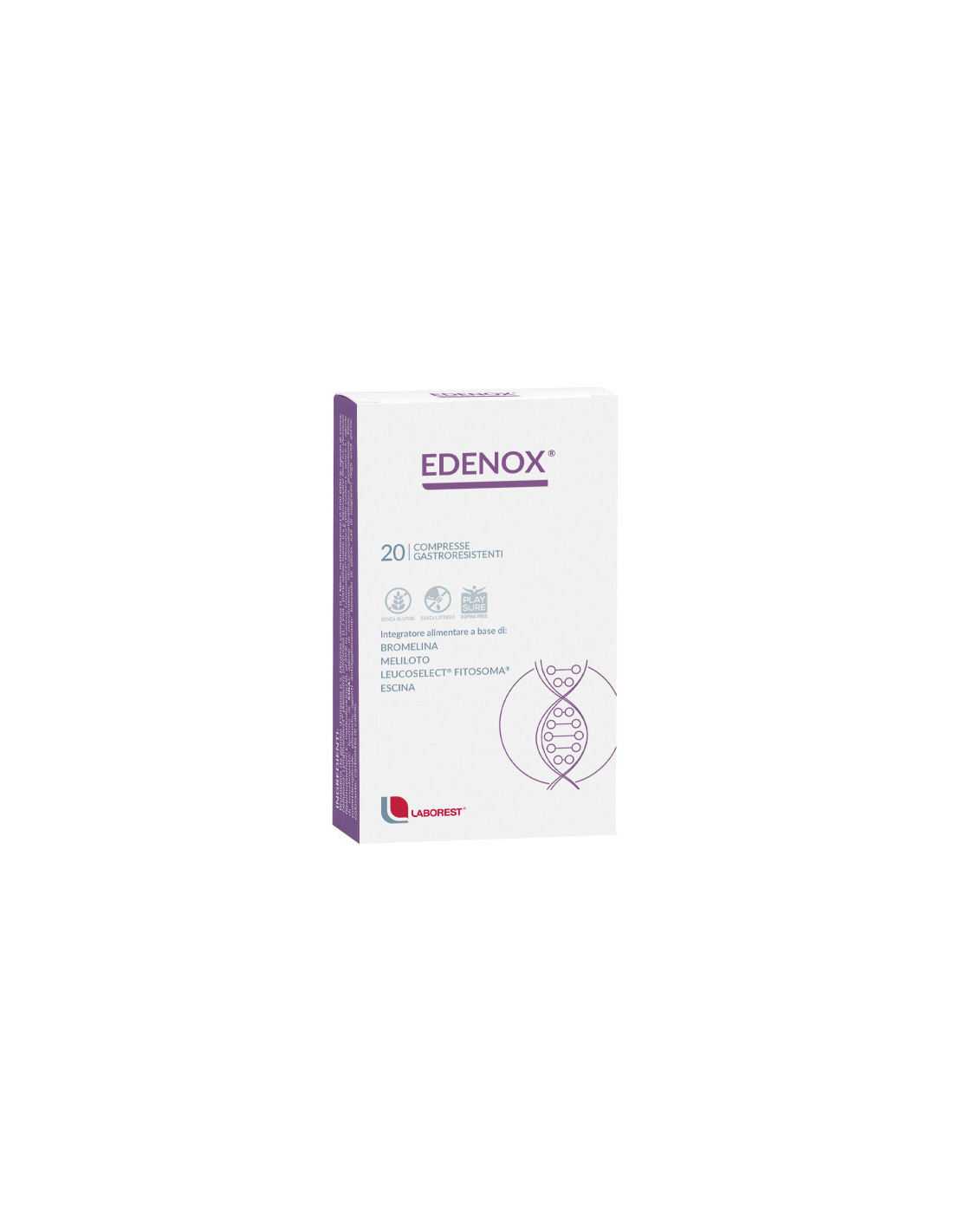 Trattamenti venotonici gambe Edenox 20 compresse | Granfarma