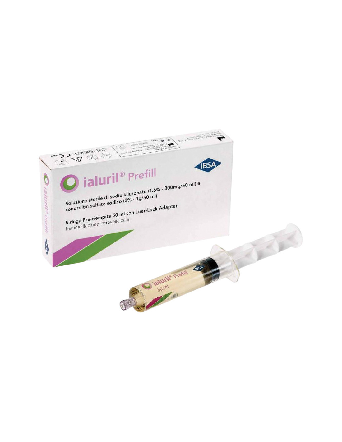 Prodotti contro l'infiammazione intima Siringa intra-vescicale ialuril ...