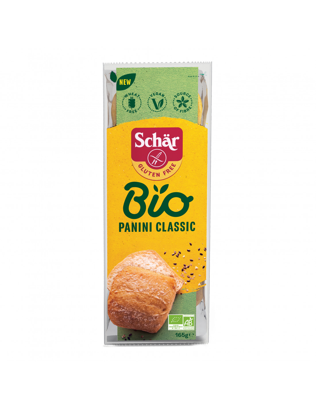 Pane e sostituti senza glutine Schar bio panini classic 165 g | Granfarma