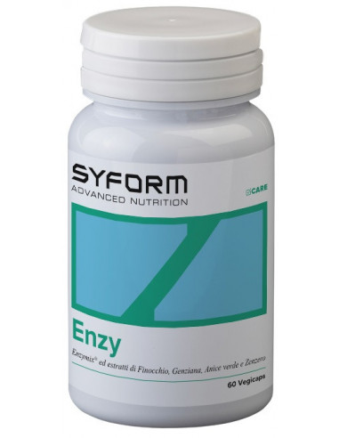 Regolarita e depurazione intestinale Enzy 60 capsule vegetali | Granfarma