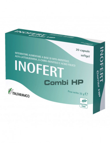 Integratori di fertilità Inofert combi hp 20 capsule soft gel | Granfarma