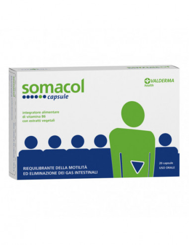 Gonfiore intestinale rimedi Somacol 20 capsule | Granfarma