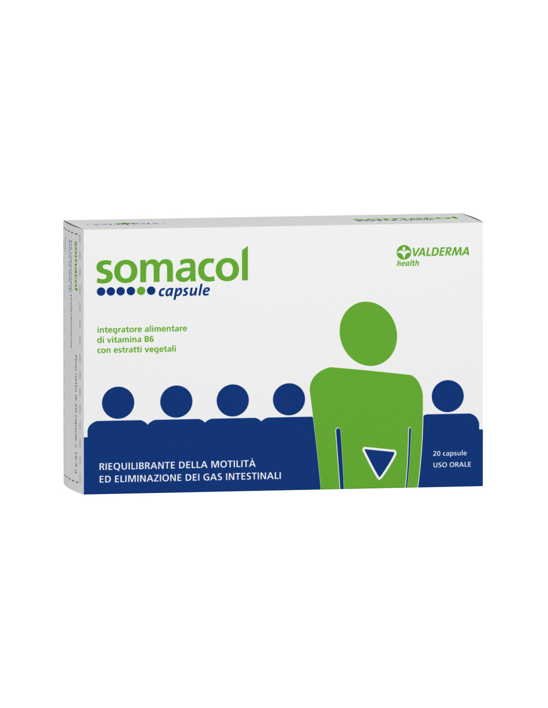 Gonfiore intestinale rimedi Somacol 20 capsule | Granfarma