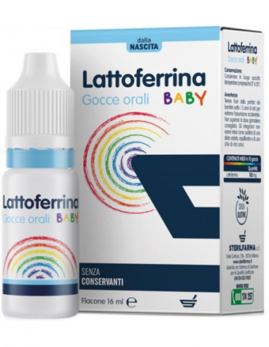 Salute del neonato Lattoferrina baby gocce orali 16 ml | Granfarma