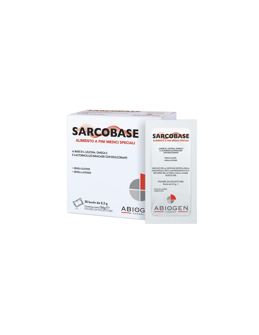 Integratori metabolismo Sarcobase 30 bustine | Granfarma