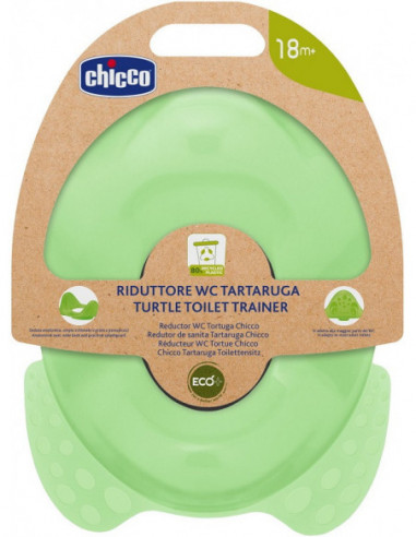 Accessori bagnetto neonati Chicco riduttore wc plastica riciclata ...