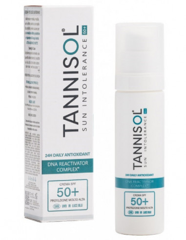 Solari Viso Tannisol crema spf50+ sun intolerance 50 ml | Granfarma