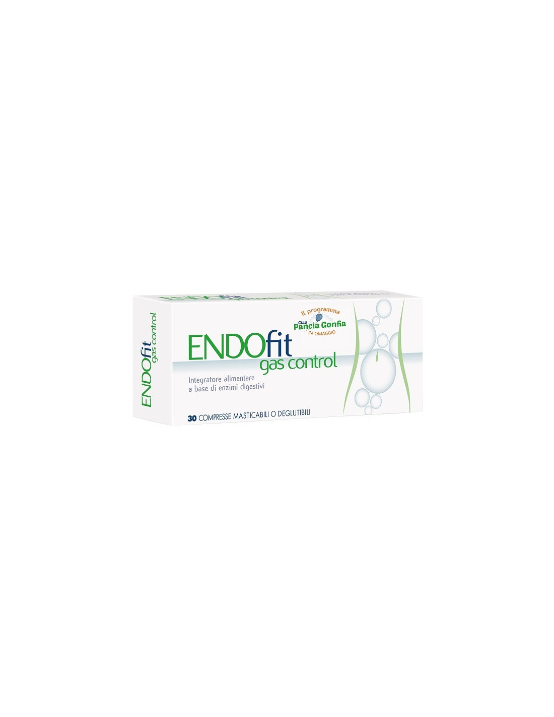 Gonfiore intestinale rimedi Endofit gas control 30 compresse | Granfarma