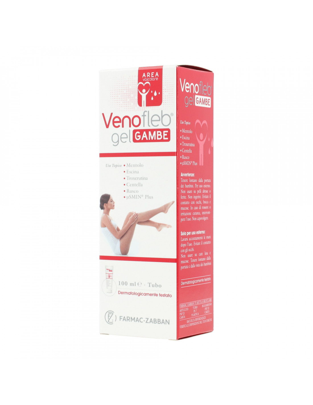 Trattamenti venotonici gambe Venofleb gel gambe 100 ml | Granfarma