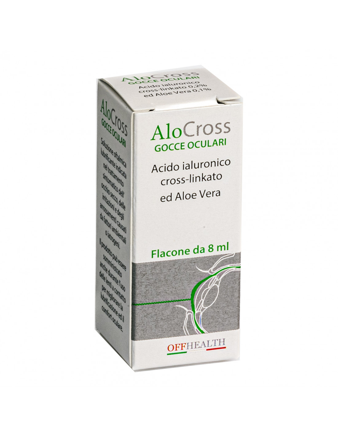 Occhi secchi rimedi Alocross gocce oculari acido ialuronico cross ...