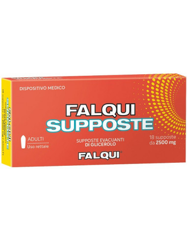 Lassativi immediati Supposte falqui 18 supposte con glicerina 2500mg ...