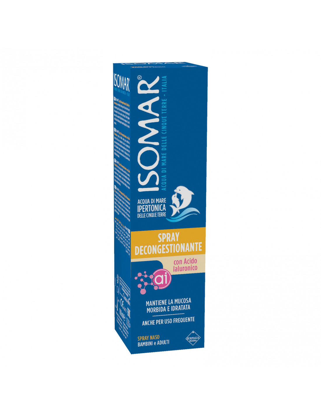 Spray nasale Isomar spray decongestionante acido ialuronico 100 ml ...