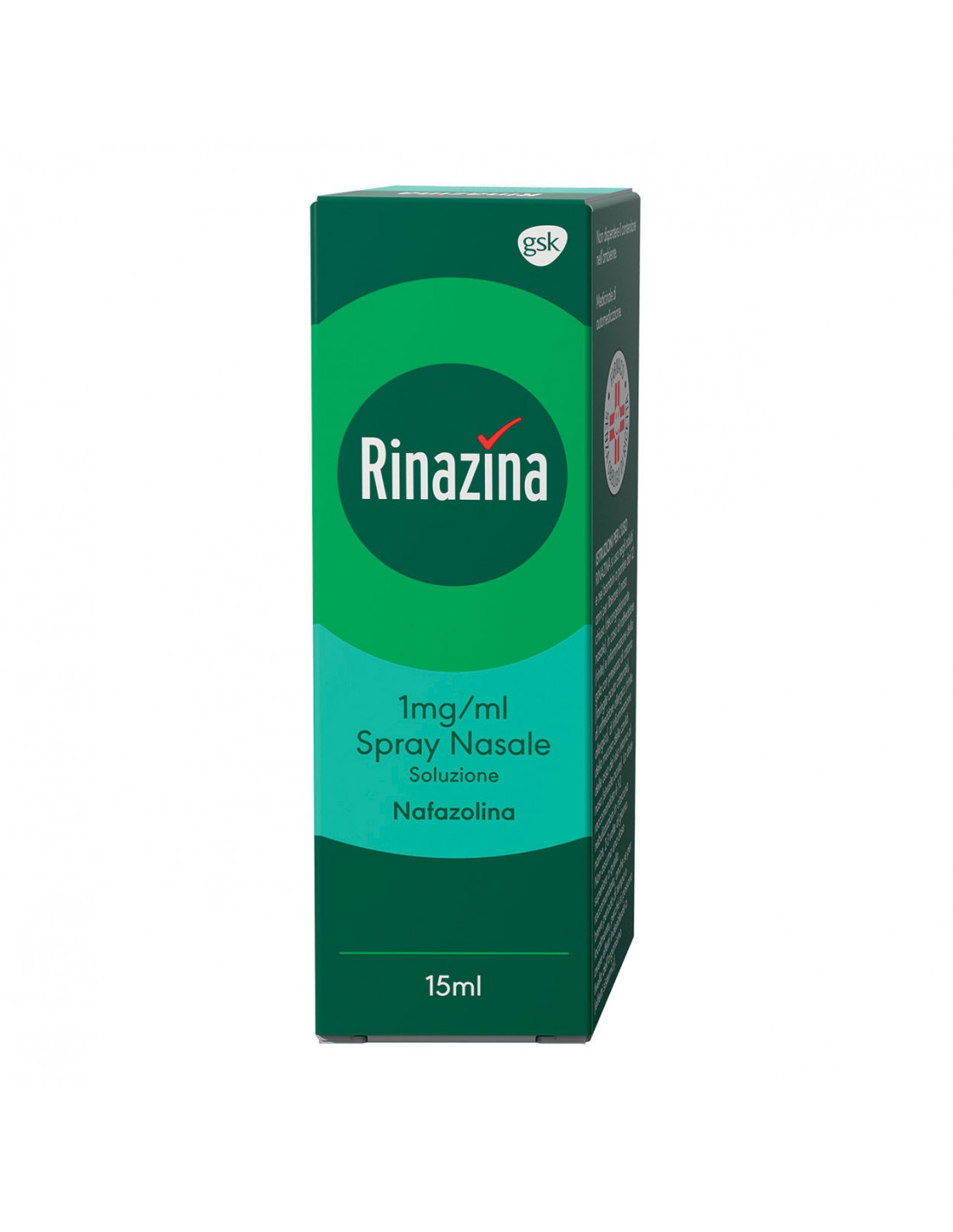 RIMEDIO INFLUENZA E RAFFREDDORE RINAZINA*SPRAY NASALE 15 ML 100 MG/100 ...