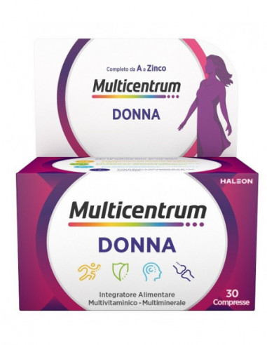 Energia e ricarica integratori Multicentrum donna 30 compresse | Granfarma