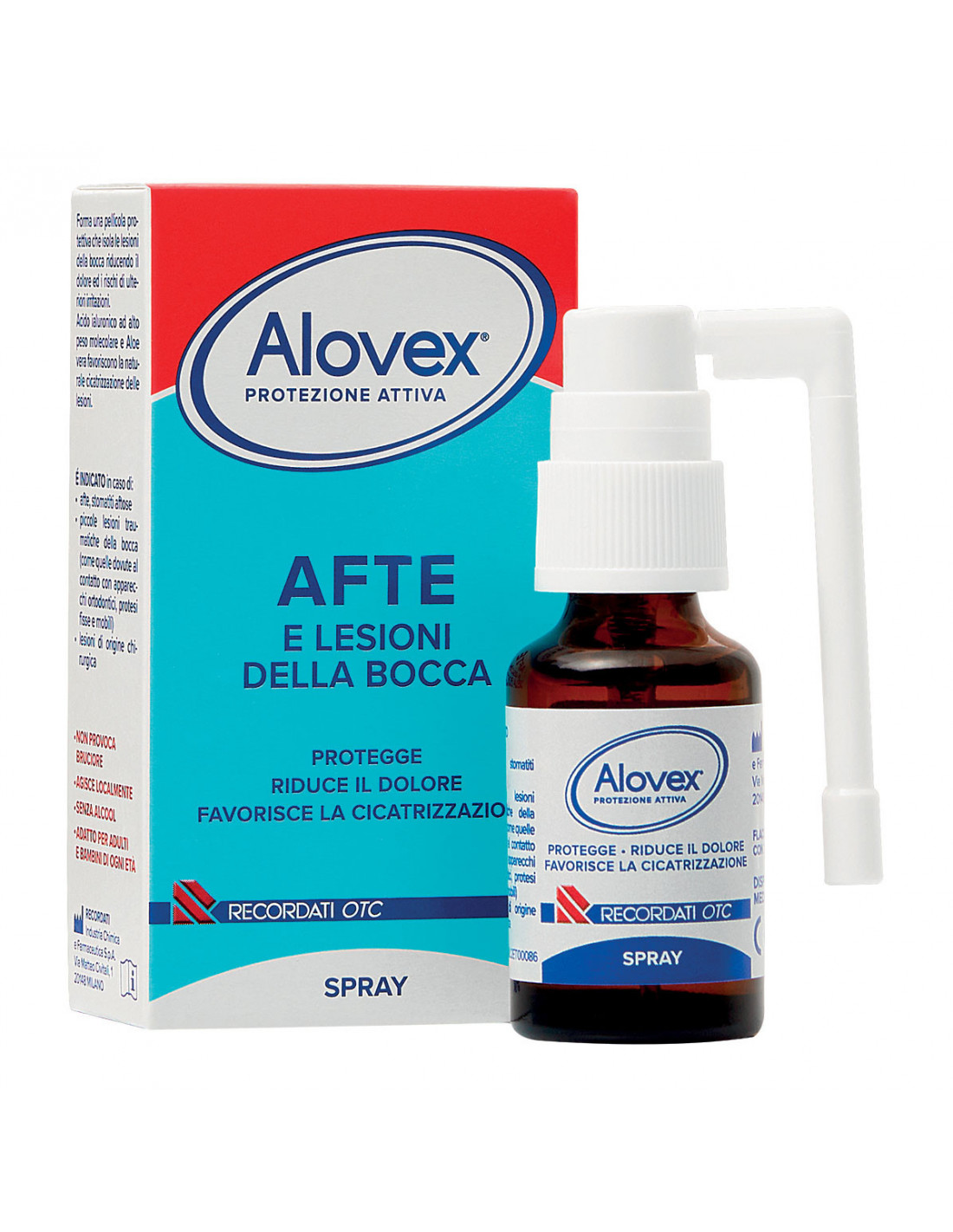 Spray per afte Alovex protezione attiva spray 15 ml | Granfarma