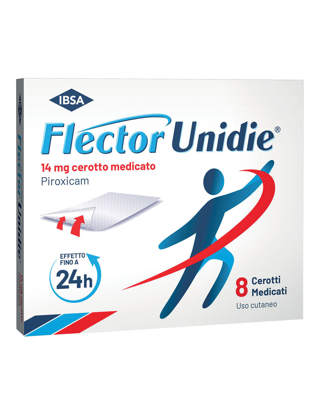RIMEDIO PER DOLORI MUSCOLARI FLECTOR UNIDIE 8 CEROTTI MEDICATI 14 MG ...