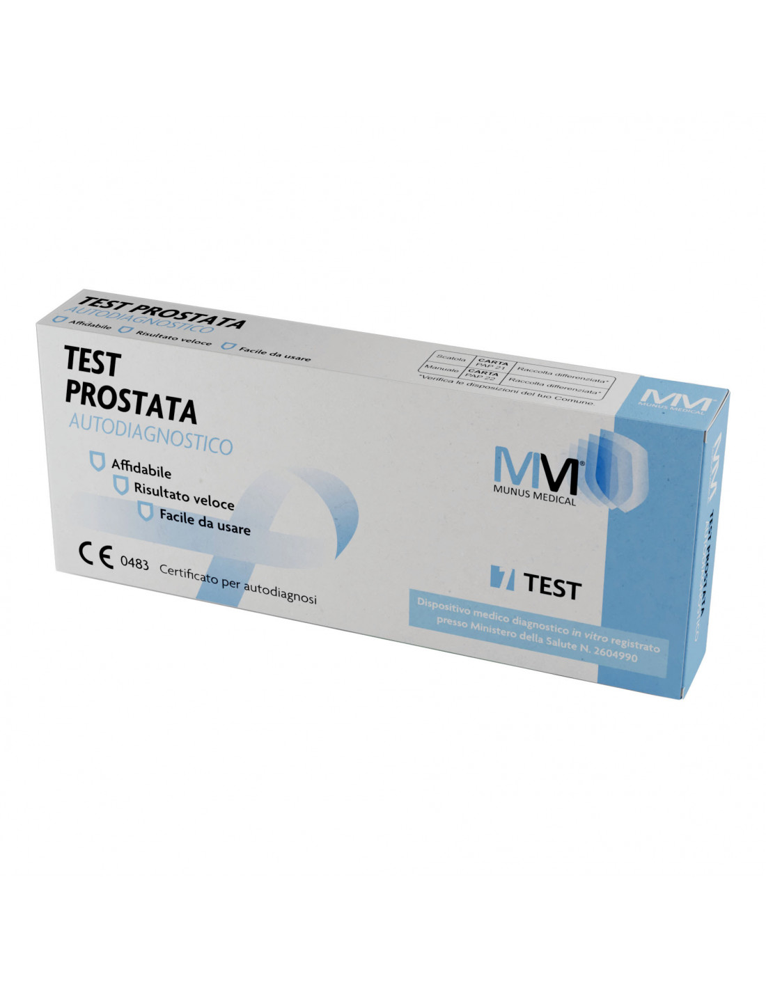 Test autodiagnostici Test prostata autodiagnostico munus medical ...