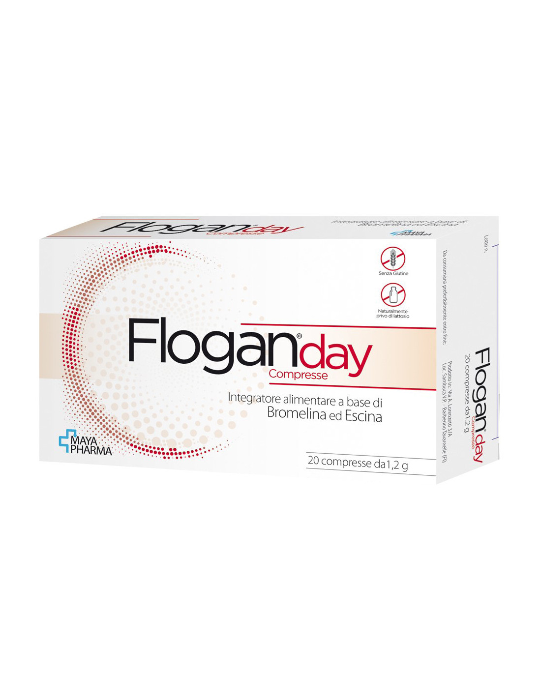 RIMEDIO PER MUSCOLI INFIAMMATI FLOGAN DAY 20 COMPRESSE | Granfarma