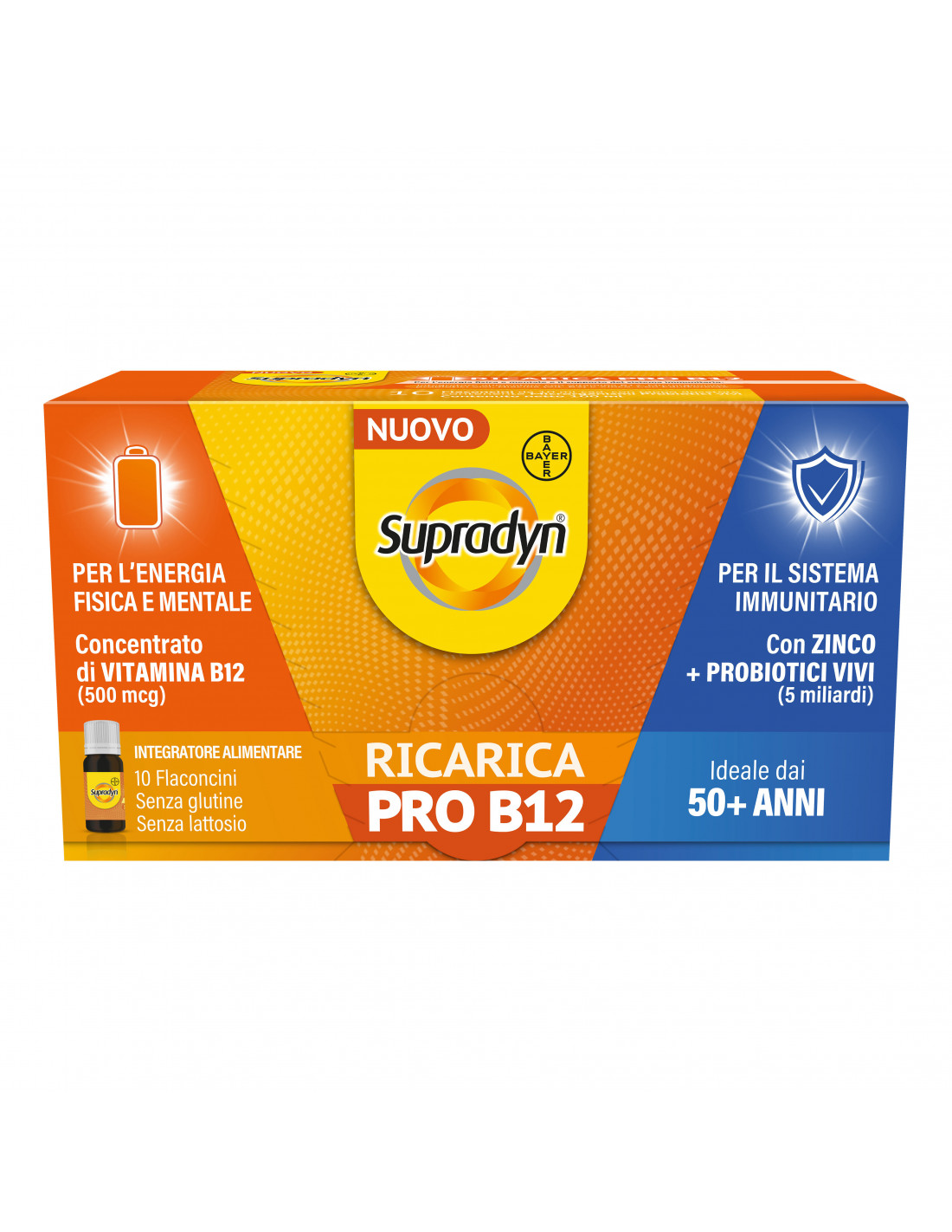 Supradyn Ricarica PRO B12 Integratore Adulti 50+ con Vitamina B12 e ...
