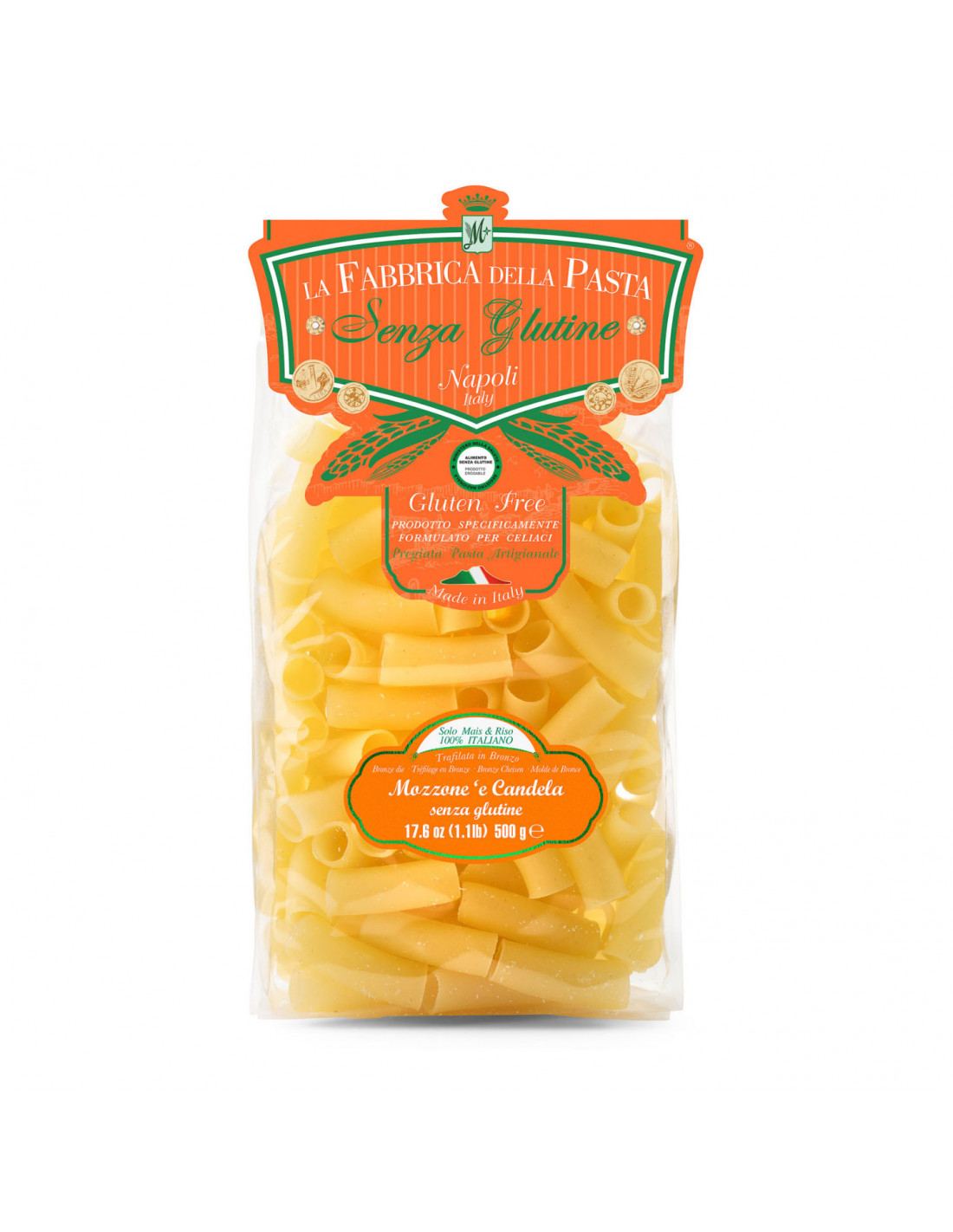 Pasta senza glutine Mozzone 'e candela pasta senza glutine 500 g ...