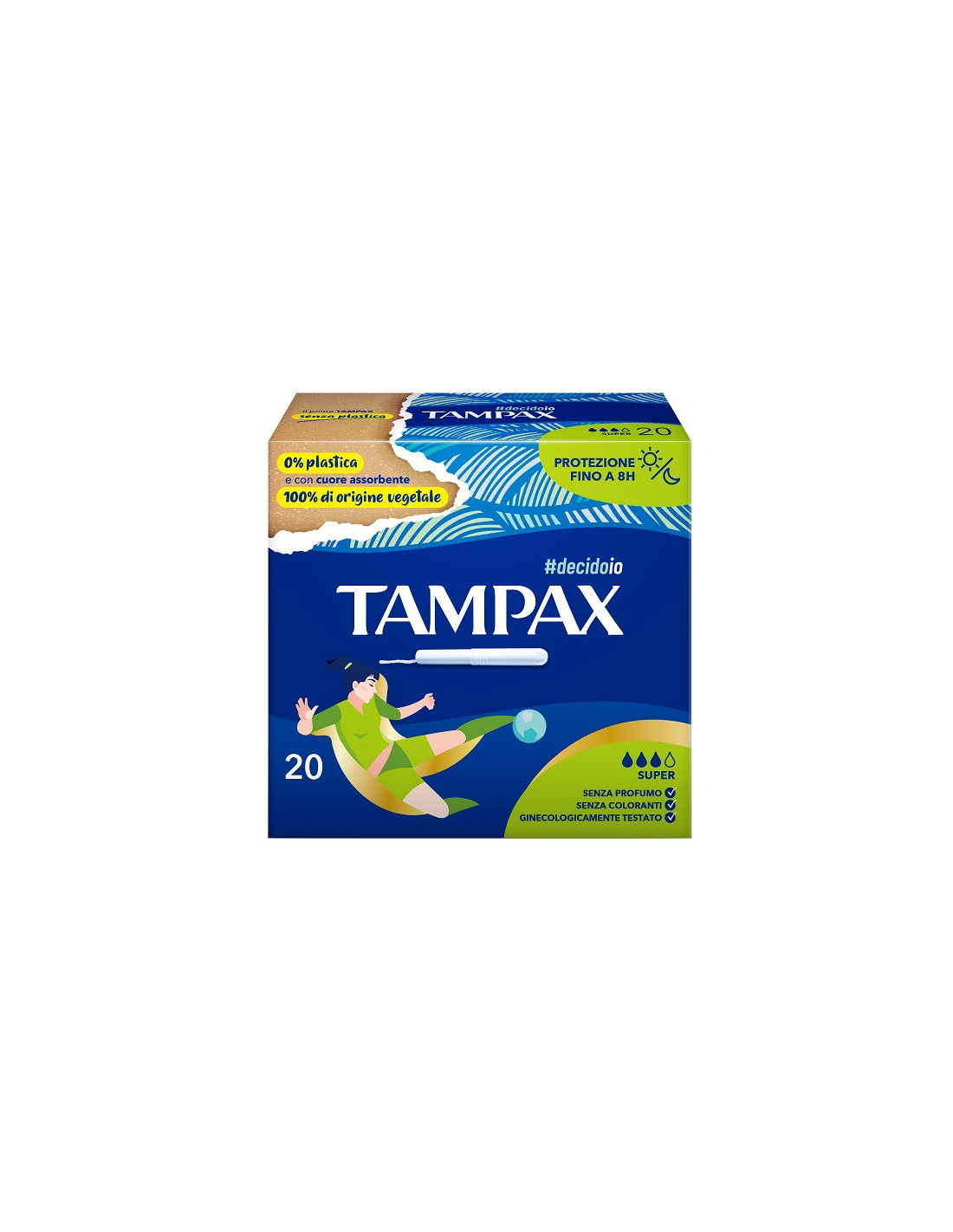 Assorbenti interni Tampax blue box super 20 pezzi | Granfarma