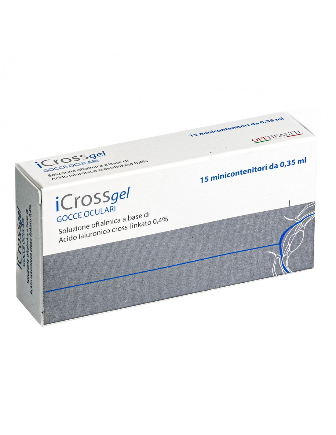 Occhi secchi rimedi Icross gel gocce oculari acido ialuronico cross-linkato 0,4%15 monodose da 0 ...