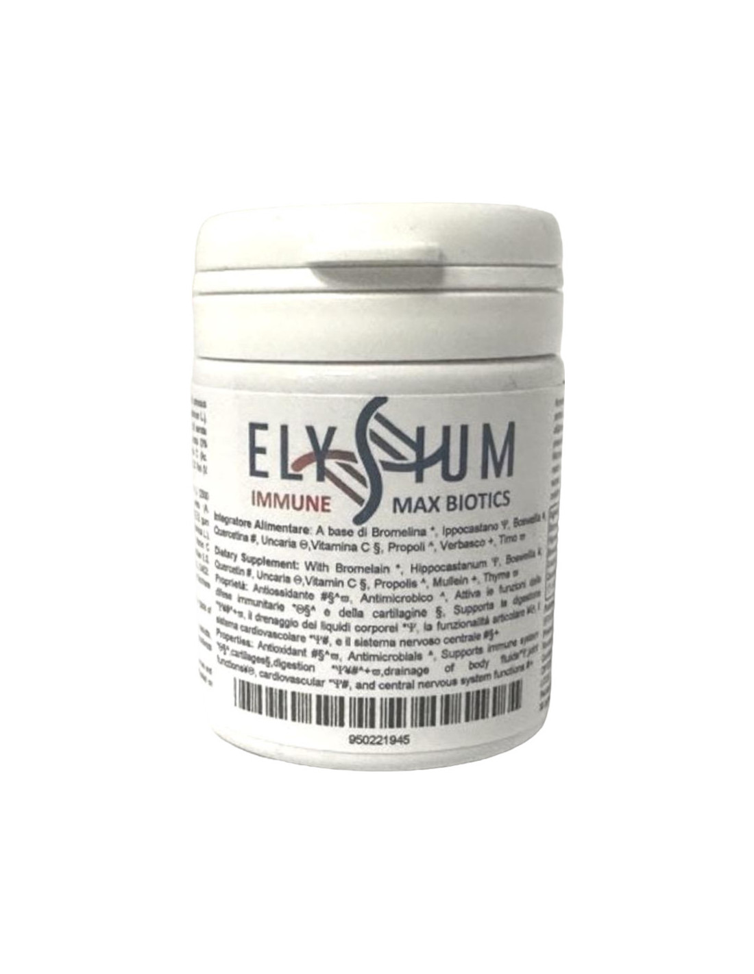 Integratori difese immunitarie Elysium immune max biotics 30 capsule ...