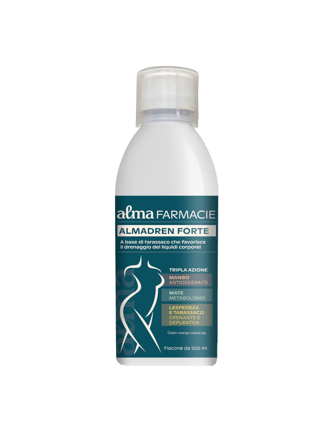 Trattamenti gambe contro la ritenzione idrica Af almadren forte 500 ml ...