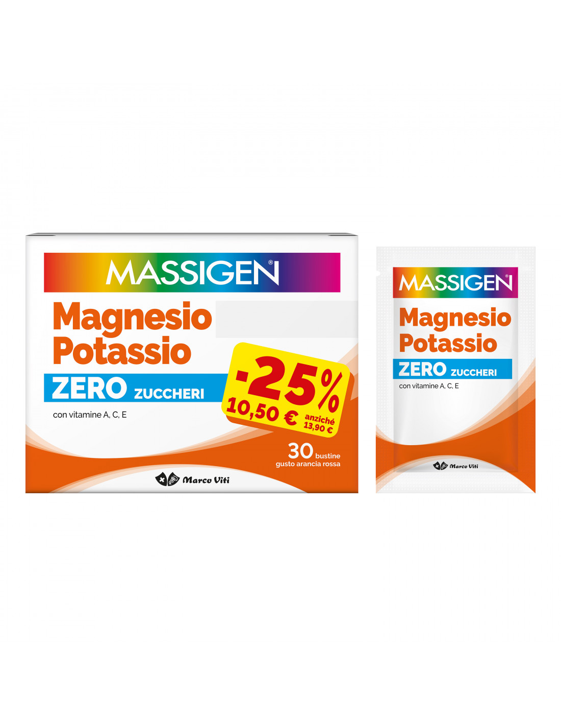 Integratori per stanchezza e spossatezza Massigen magnesio potassio ...