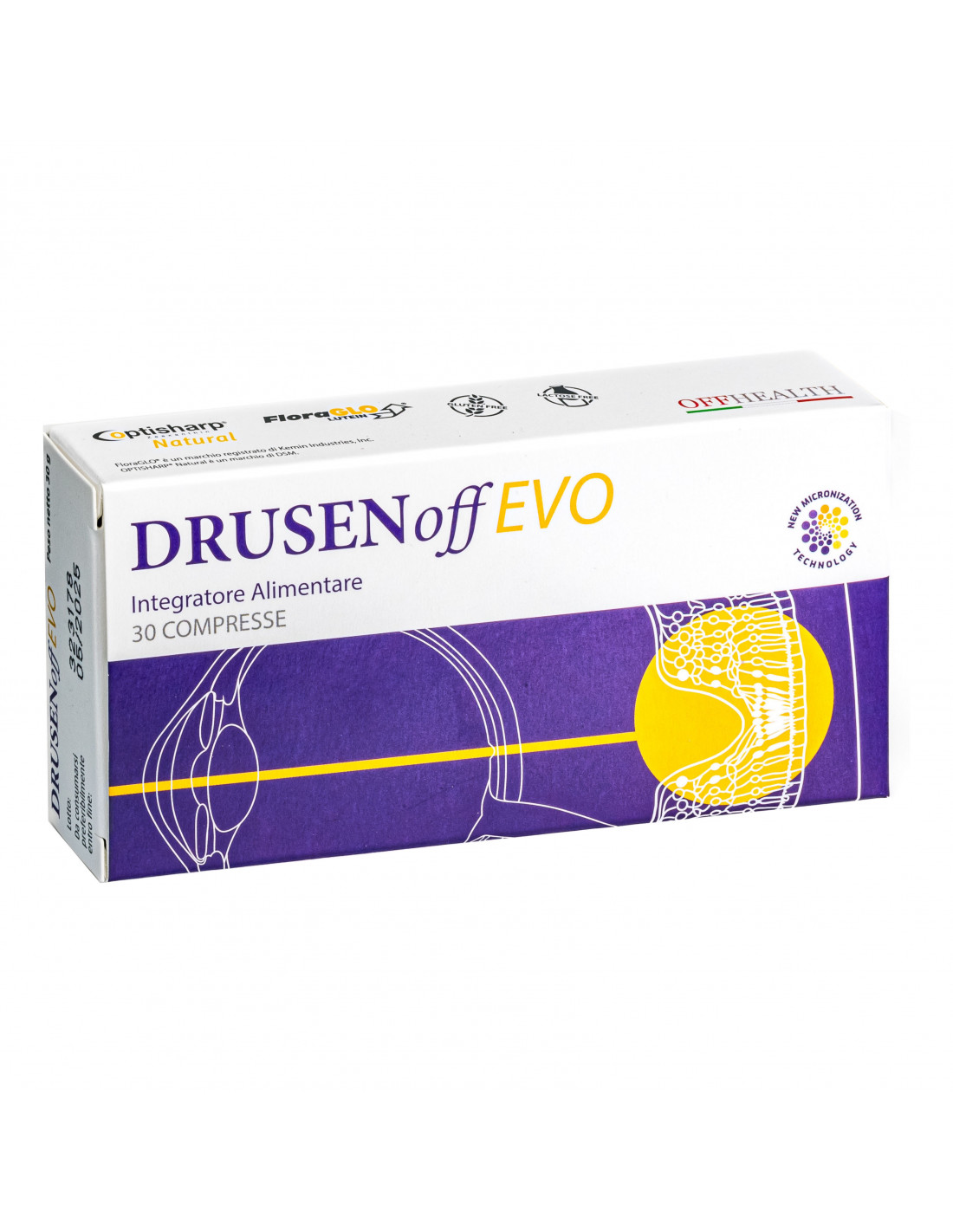 Farmaci da banco per patologie oculari Drusenoff evo 30 compresse | Granfarma
