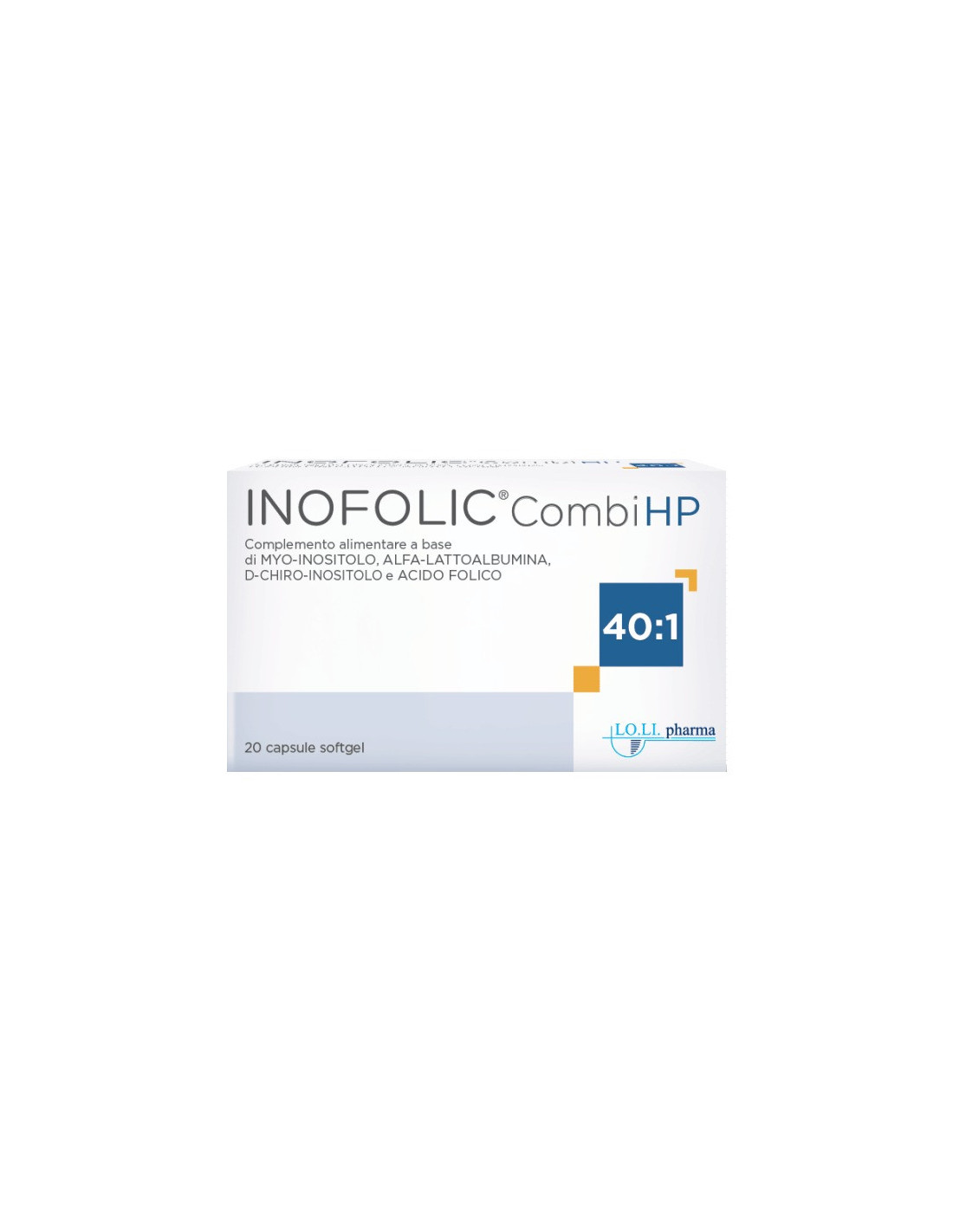 Integratori di fertilità Inofolic combi hp 20 capsule | Granfarma