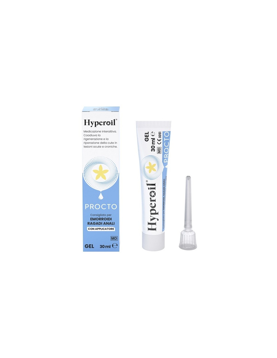 Medicazione avanzata Hyperoil tubo gel 30 ml procto lesioni semplici ...