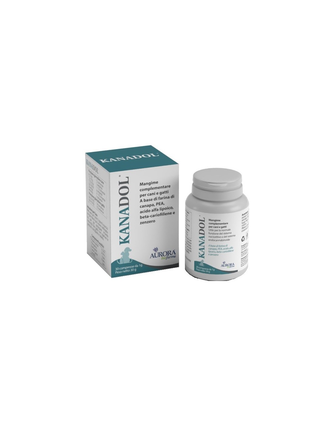Integratore Per Articolazioni Del Cane e Del Gatto Kanadol 30 Compresse ...